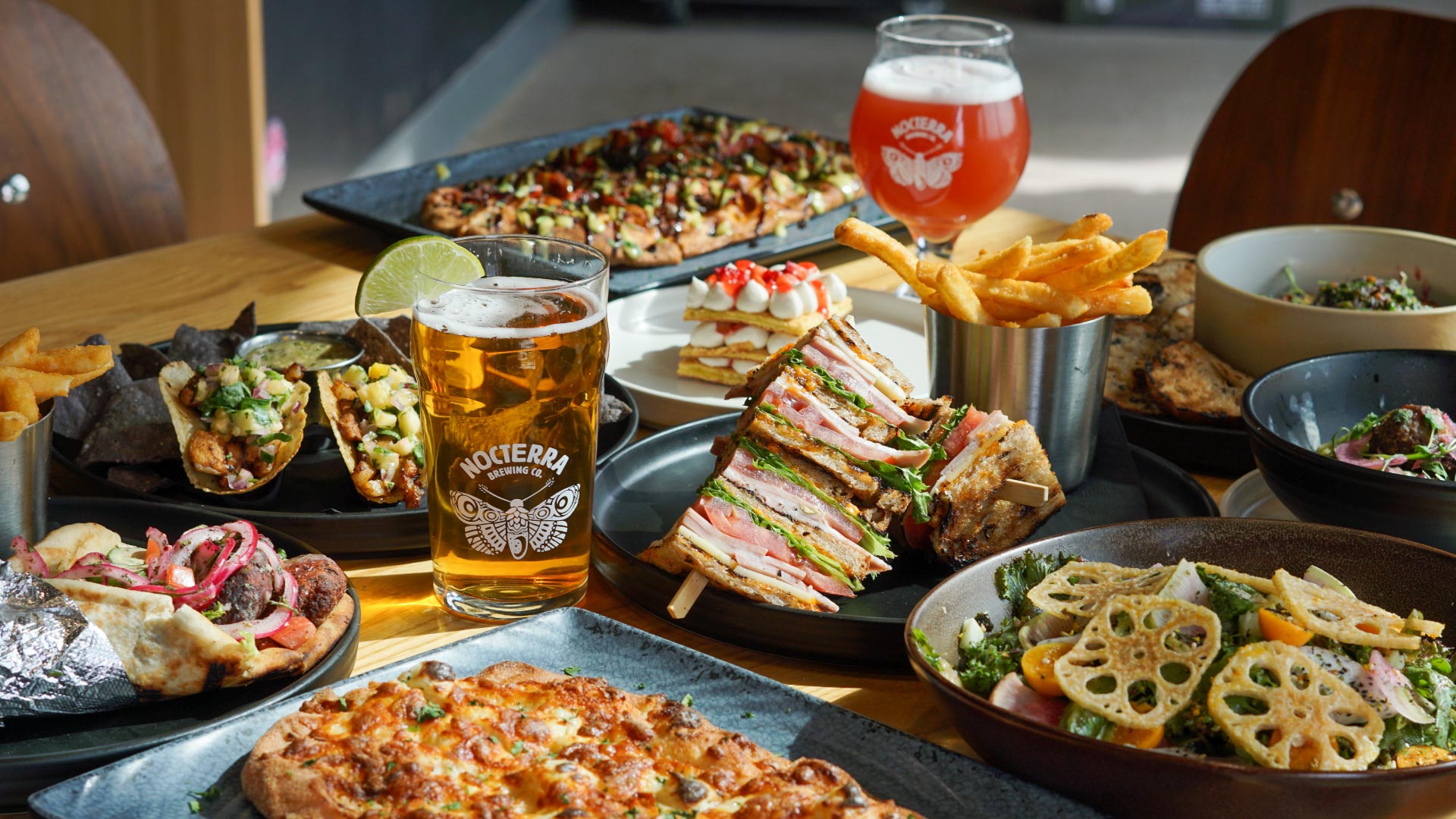 AUDUBON FOOD MENU - Nocterra Brewing Co.